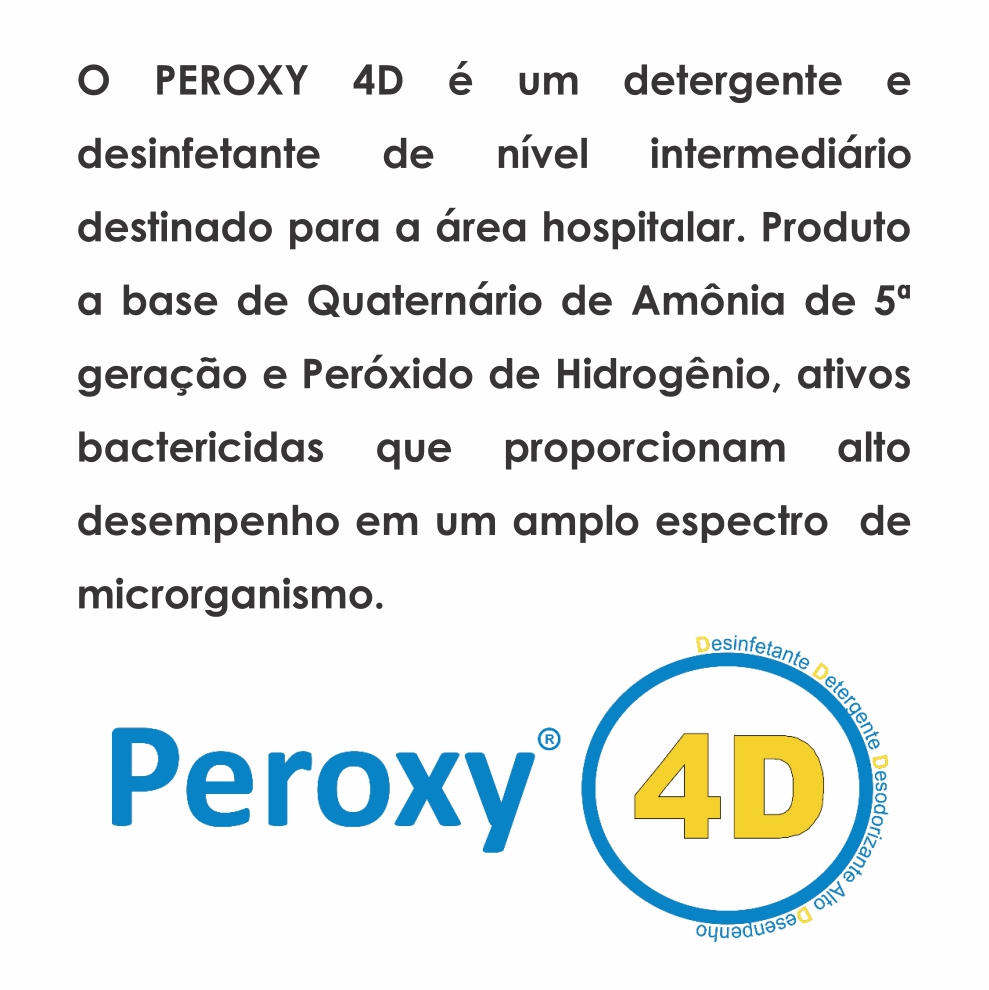 PEROXY 4D - Desinfetante Hospitalar 5LT - Dicril