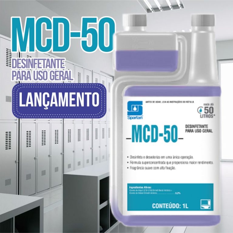 MCD-50 - Desinfetante de Uso Geral 5LT - Dicril